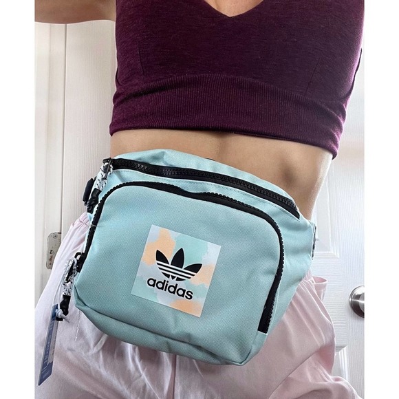 adidas Originals | Bags | Adidas Originals Trefoil Sport Hip Pack Halo ...